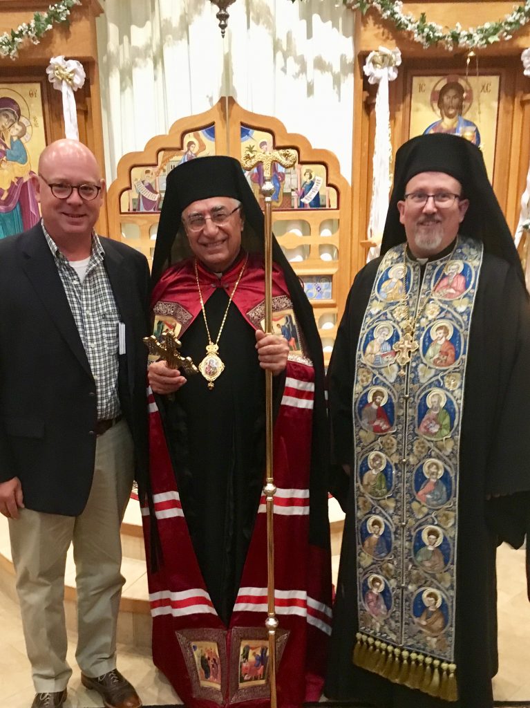 Vespers and dinner with Melkite Patriarch Joseph Absi – Communio